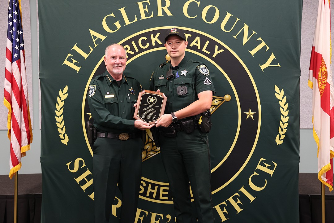 Flagler County Master Deputy Kyle Gaddie named finalist for Florida Sheriff’s Association Law ...