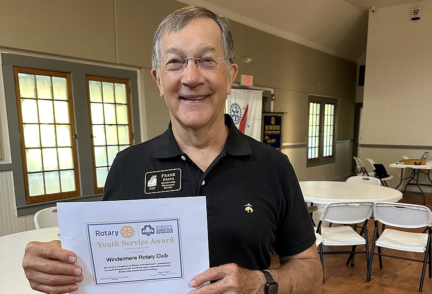 Windermere Rotary Club earns IFSR Youth Service Award | West Orange ...