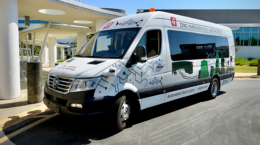 JTA autonomous shuttle offers a new way to make a lunch stop | Jax ...