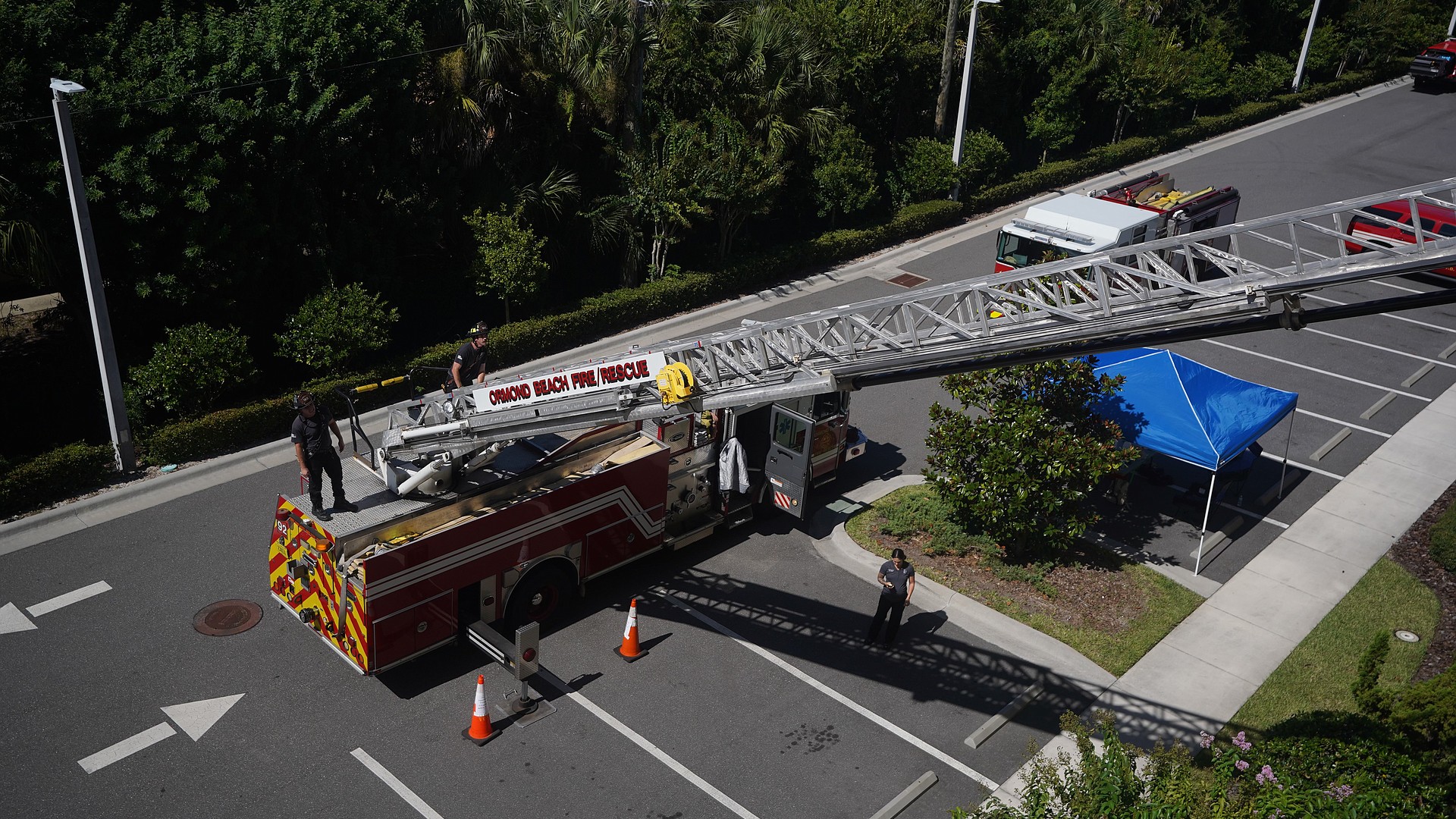 Ormond Beach firefighters train for aerial operations | Observer Local ...