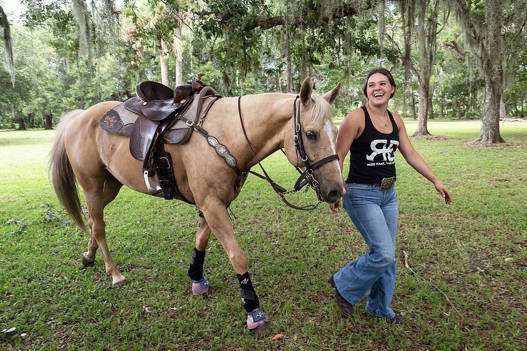 All-American girl: Ormond's Casey Jensen Gainey balances school, rodeo and cheer | Observer ...