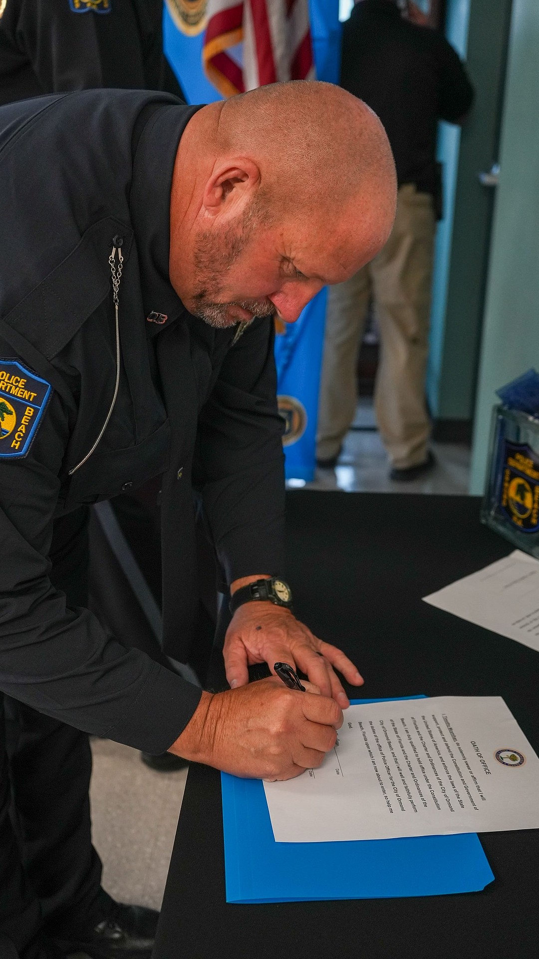 Ormond Beach Police swears in two new officers | Observer Local News ...