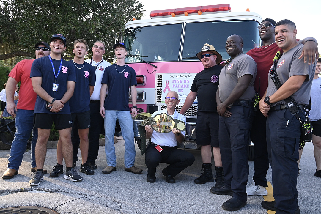Flagler County Fire Rescue reclaims Fire Truck Pull title | Observer ...