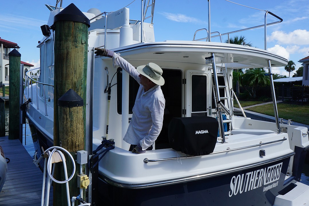 Longboat commissioner got stuck on boat during Hurricane Helene | Your ...