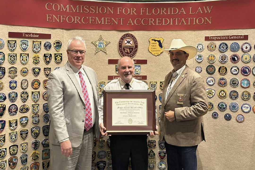 Flagler Sheriff receives consecutive 6th reaccreditation by Florida Law ...