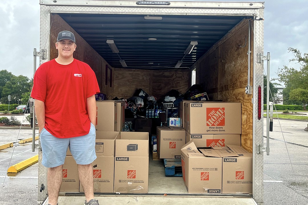 Matanzas junior collects donations for Hurricane Helene victims, delivers them to North Carolina ...