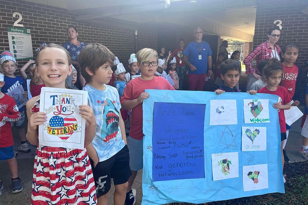 Pine Trail Elementary hosts program to honor local veterans | Observer ...