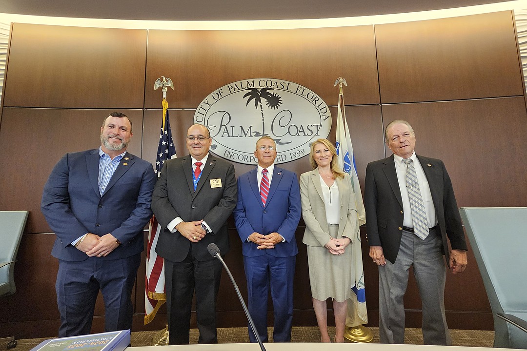 New Palm Coast City Council, Flagler Commission sworn in, Palm Coast's ...