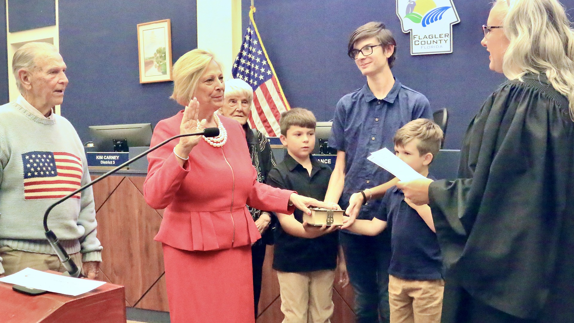 New Palm Coast City Council, Flagler Commission sworn in, Palm Coast's ...