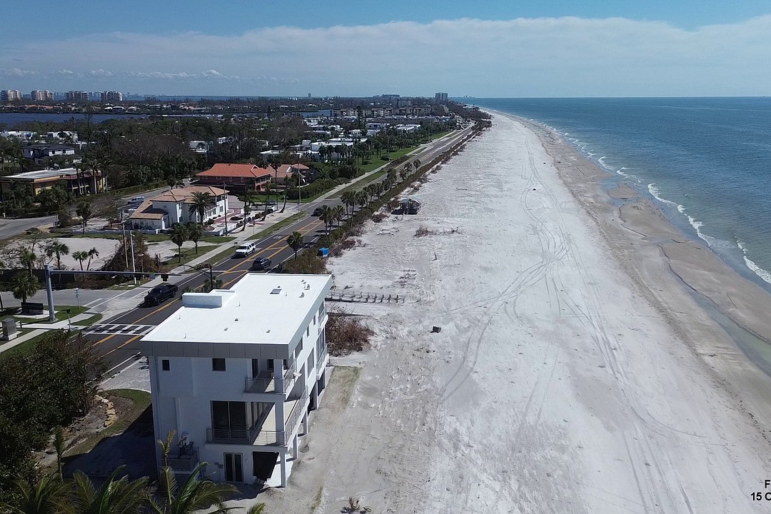 Hurricanes shifted 60% of Longboat Key sand placed since 2021 | Your ...