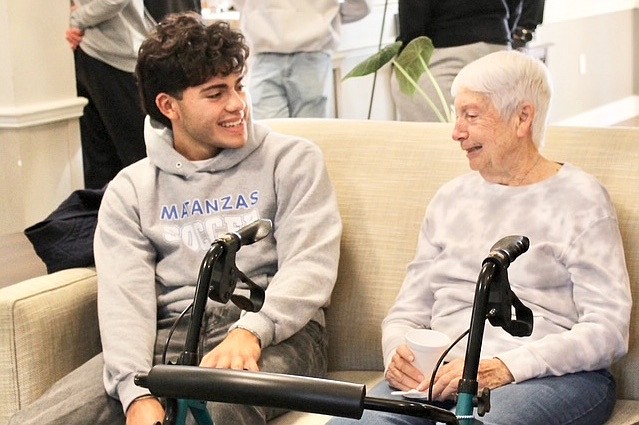 Matanzas High School soccer players bring holiday cheer to Brookdale ...