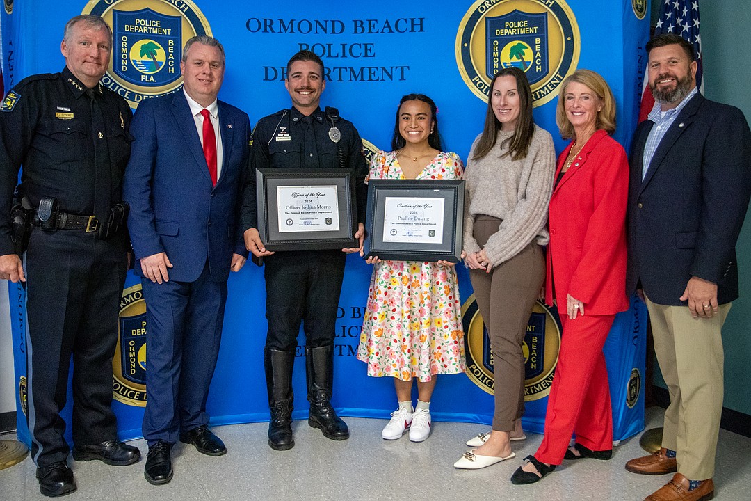 Ormond Beach Police honors its Officer of the Year, Civilian of the Year | Observer Local News ...