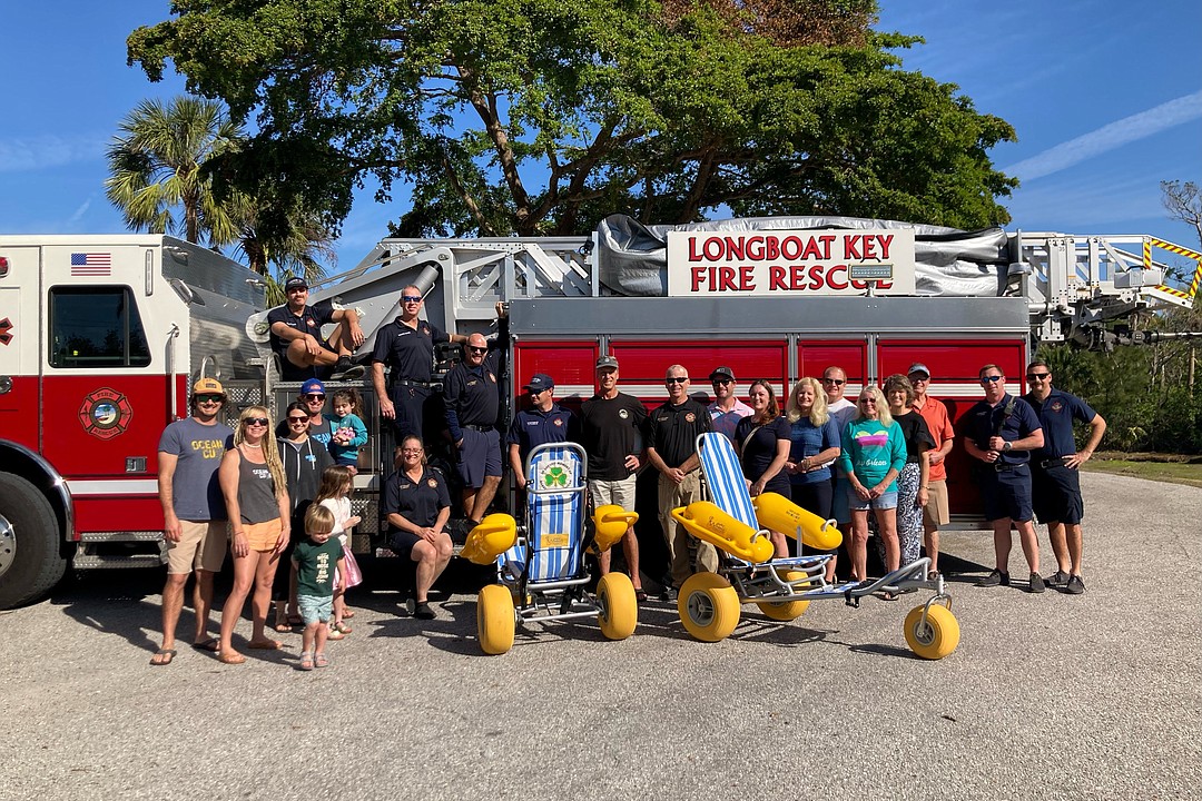 Longboat Fire Department adds two accessible beach wheelchairs | Your ...