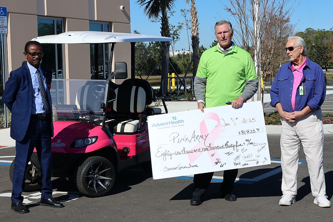 AdventHealth Palm Coast Foundation's Pink Army raises $81,000 to ...
