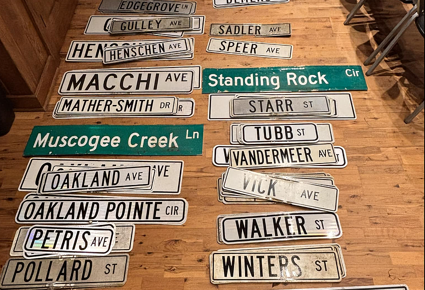 Oakland street signs to be sold in Heritage Day auction | West Orange ...