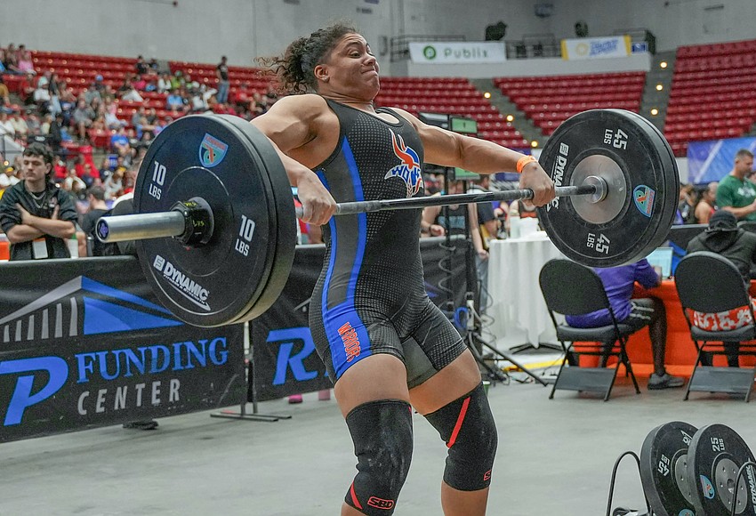Six area athletes place top three at girls weightlifting state meet ...
