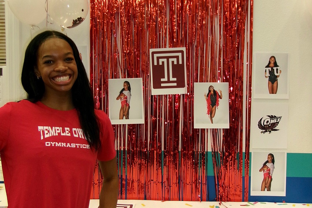 Gymnast Kaiya Brown commits to Temple University | Observer Local News ...