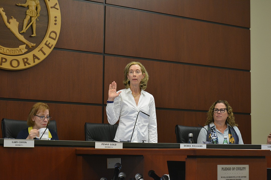 Williams sworn in as new Longboat Key vice mayor, Schneier remains ...