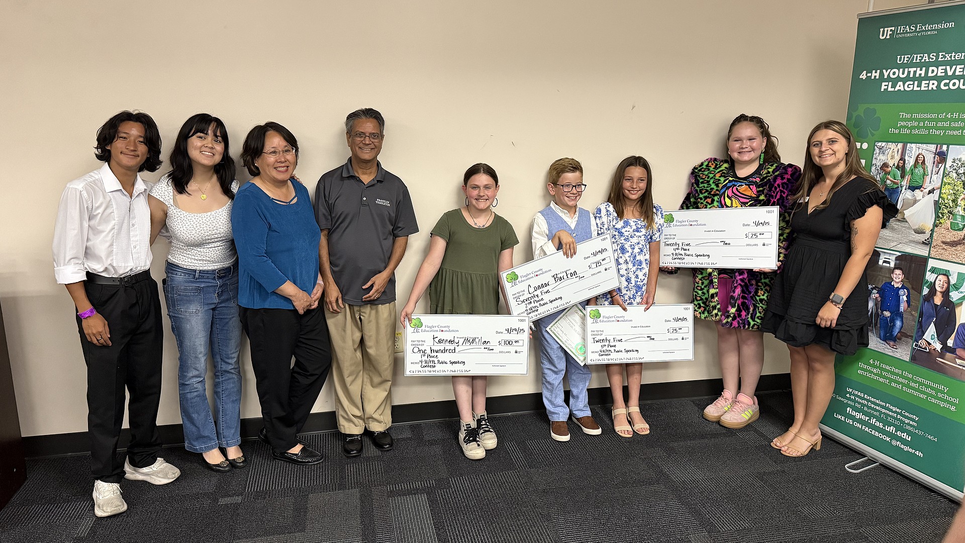 Kennedy McMillan wins districtwide 4-H speech contest for Flagler ...