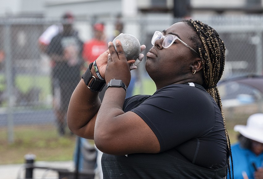 Father Lopez's Mackenzie Brewton wins Class 1A state shot put ...