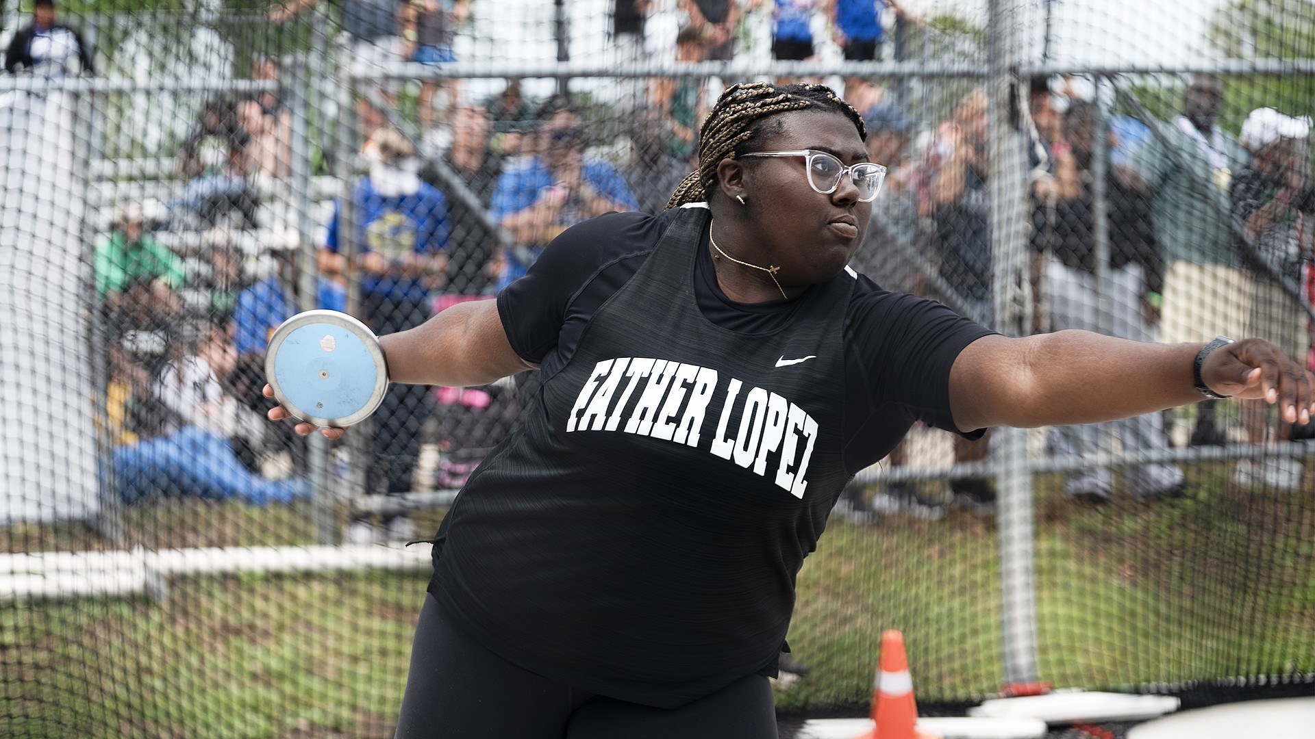 Father Lopez's Mackenzie Brewton wins Class 1A state shot put ...