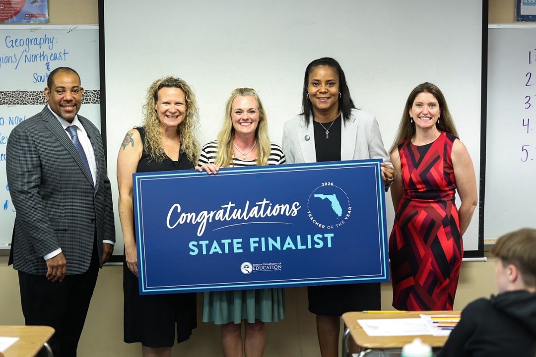 Flagler County Teacher of the Year Brandy Anderson named one of five ...