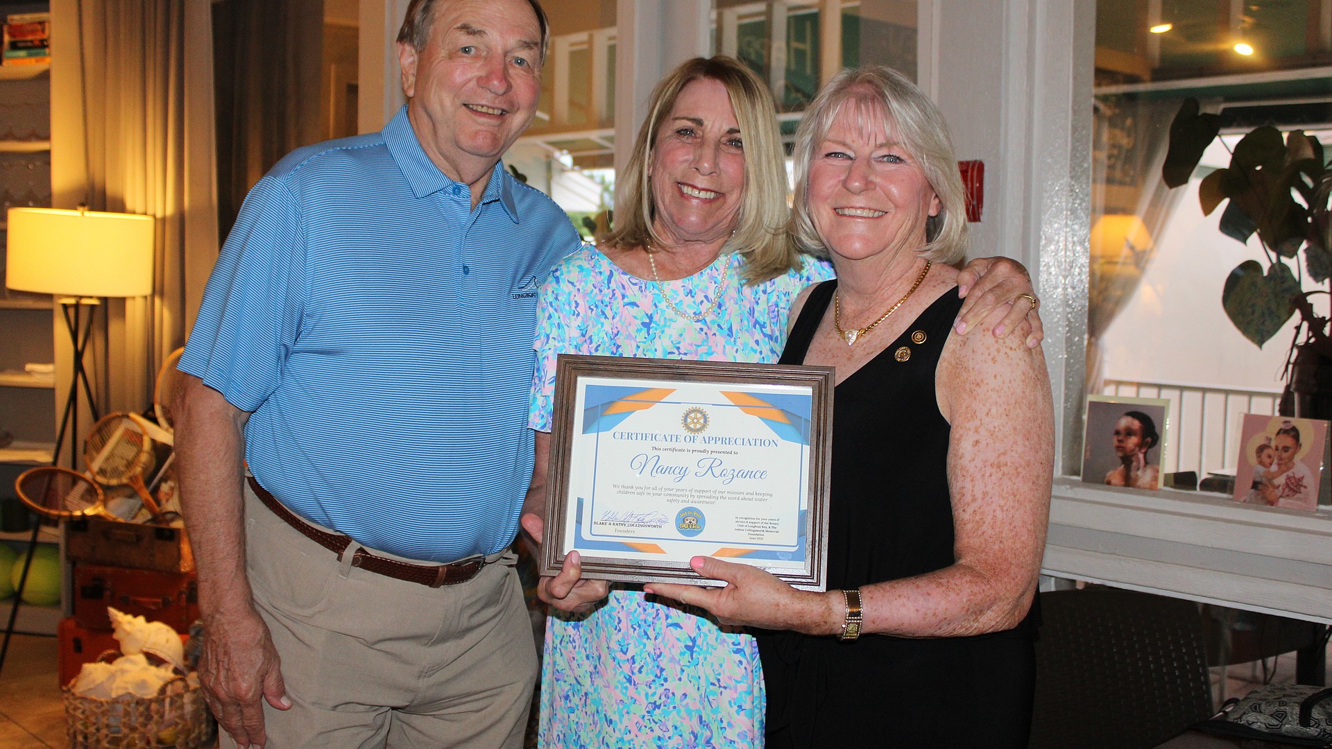 Jan Wallace passes gavel to new Rotary Club of Longboat Key head | Your ...