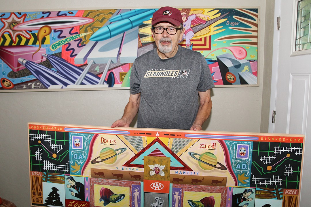 Art of randomness: Ormond Beach artist Tom Gager to display works at ...