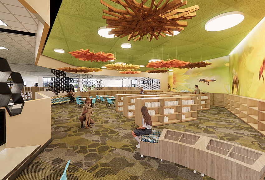 Horizon West Library construction progresses | West Orange Times & Observer