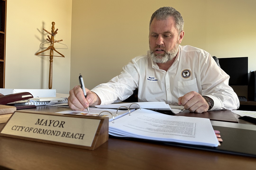 Ormond Beach City Commissioners clash with Mayor Leslie over proposed tax rate increase ...
