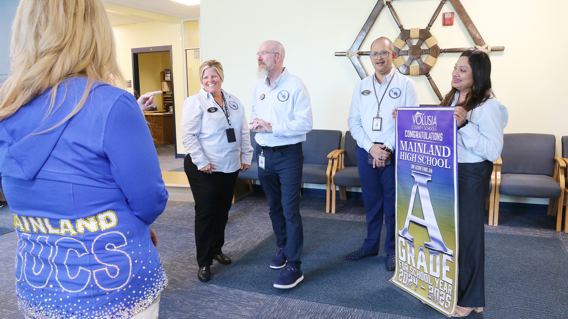 School spirit: Volusia County Schools celebrates the first day of class ...