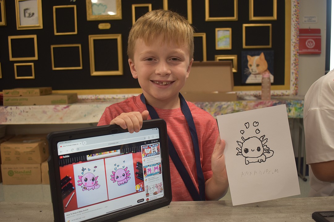 Gene Witt Elementary digital art lab is in full swing with community ...