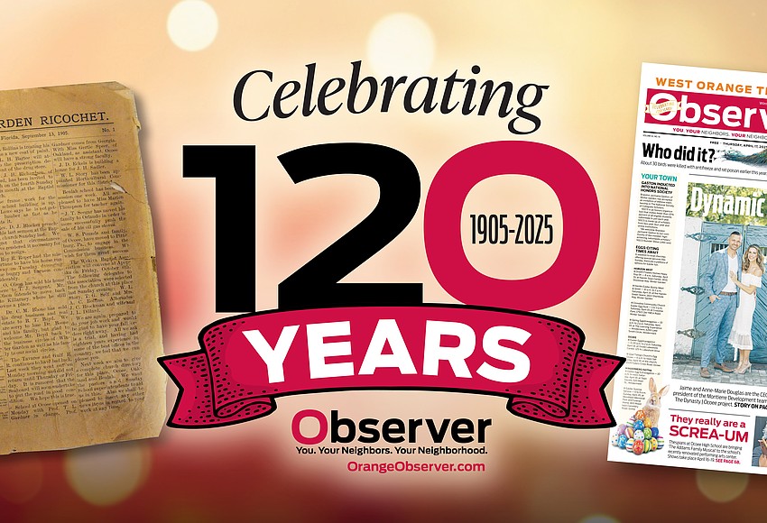 Celebrating 120 years of the West Orange Times & Observer: The weight of it all | West Orange ...