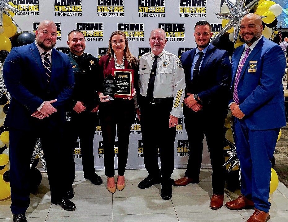 FCSO's Kathryn Gordon named Crime Stoppers of Northeast Florida's ...