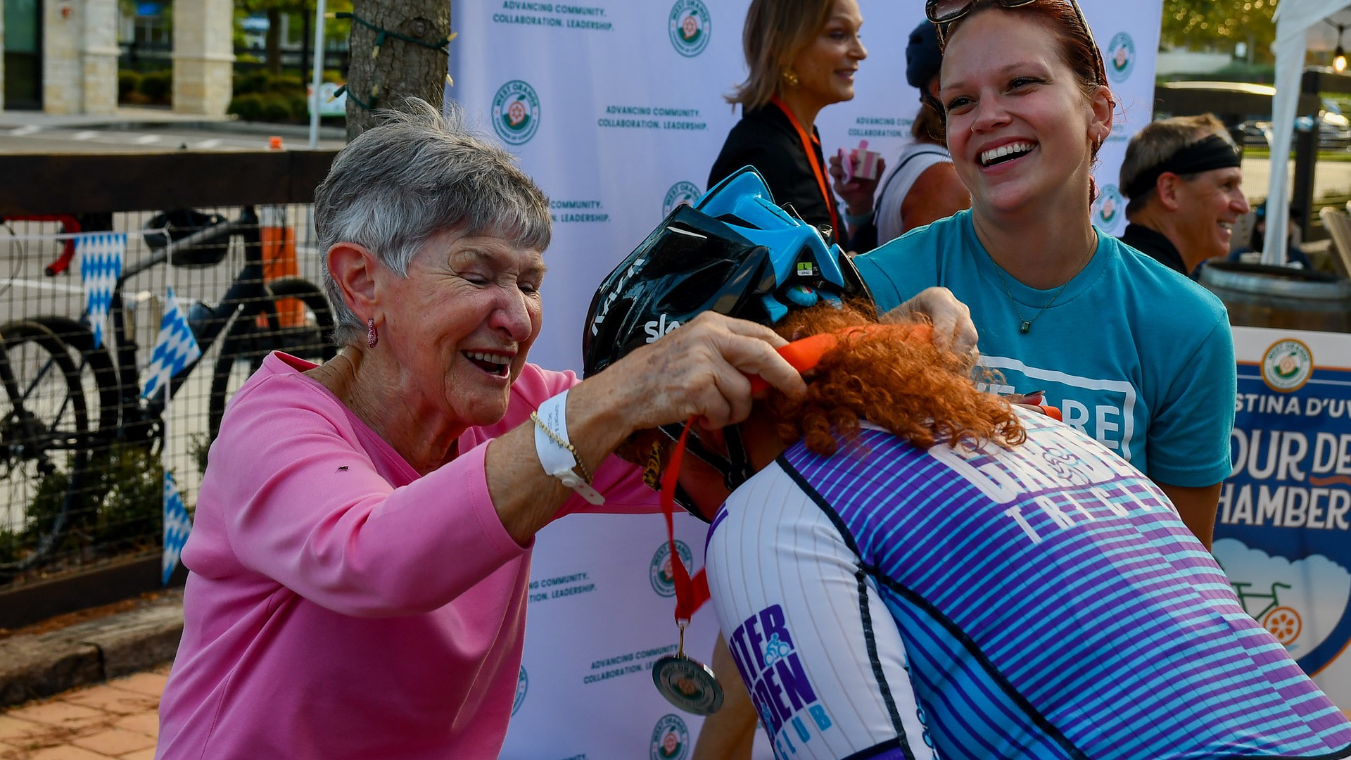 PHOTOS: Fourth annual Stina D’Uva Tour de Chamber Community Bike Ride ...