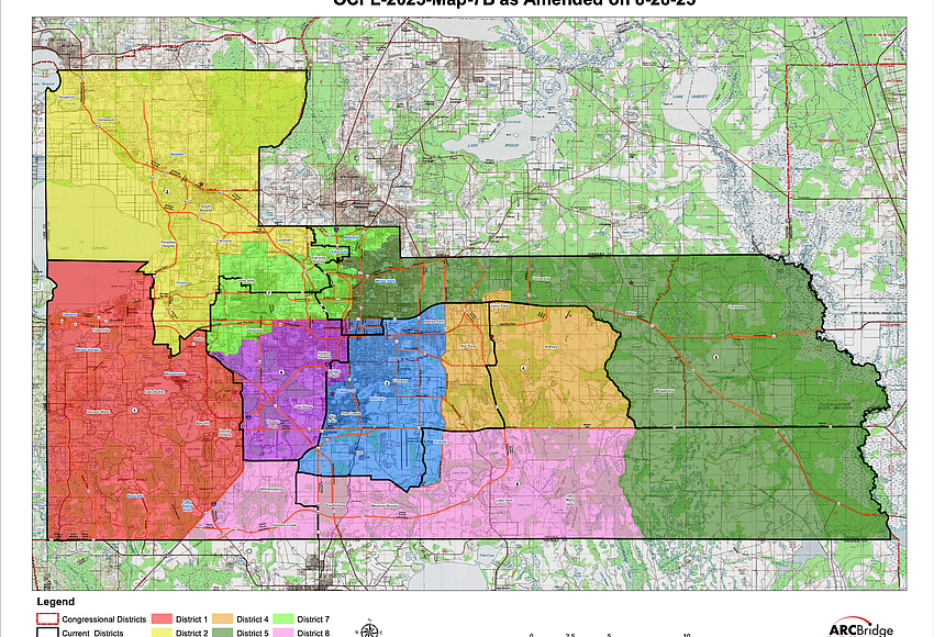 Orange County set on new district map | West Orange Times & Observer