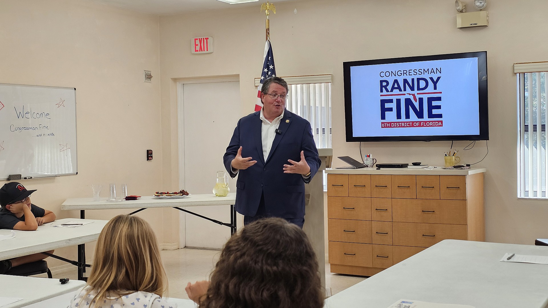 Congressman Fine gives civics class to homeschooled Flagler County ...