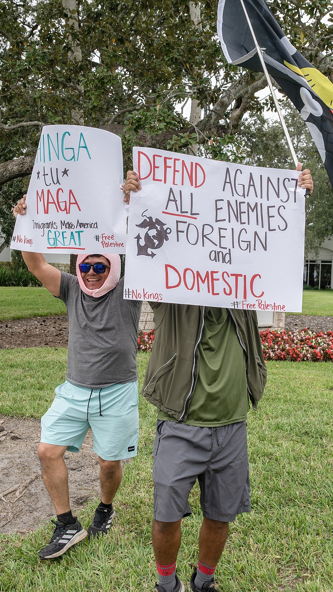 Ormond Beach holds first 'No Kings' protest while thousands rally in ...