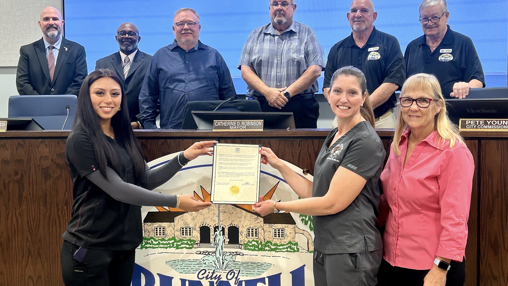 Flagler County, Palm Coast, Bunnell issue proclamations honoring Medical Assistant Recognition ...