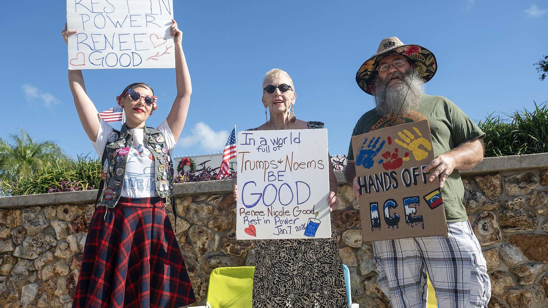 Ormond, Daytona Beach hold anti-ICE protests during Nationwide Weekend ...