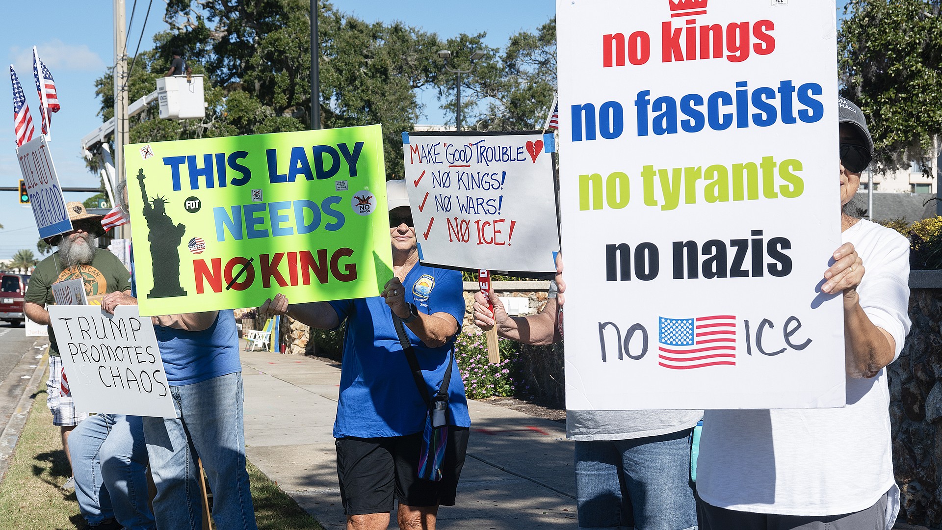 Ormond, Daytona Beach hold anti-ICE protests during Nationwide Weekend ...