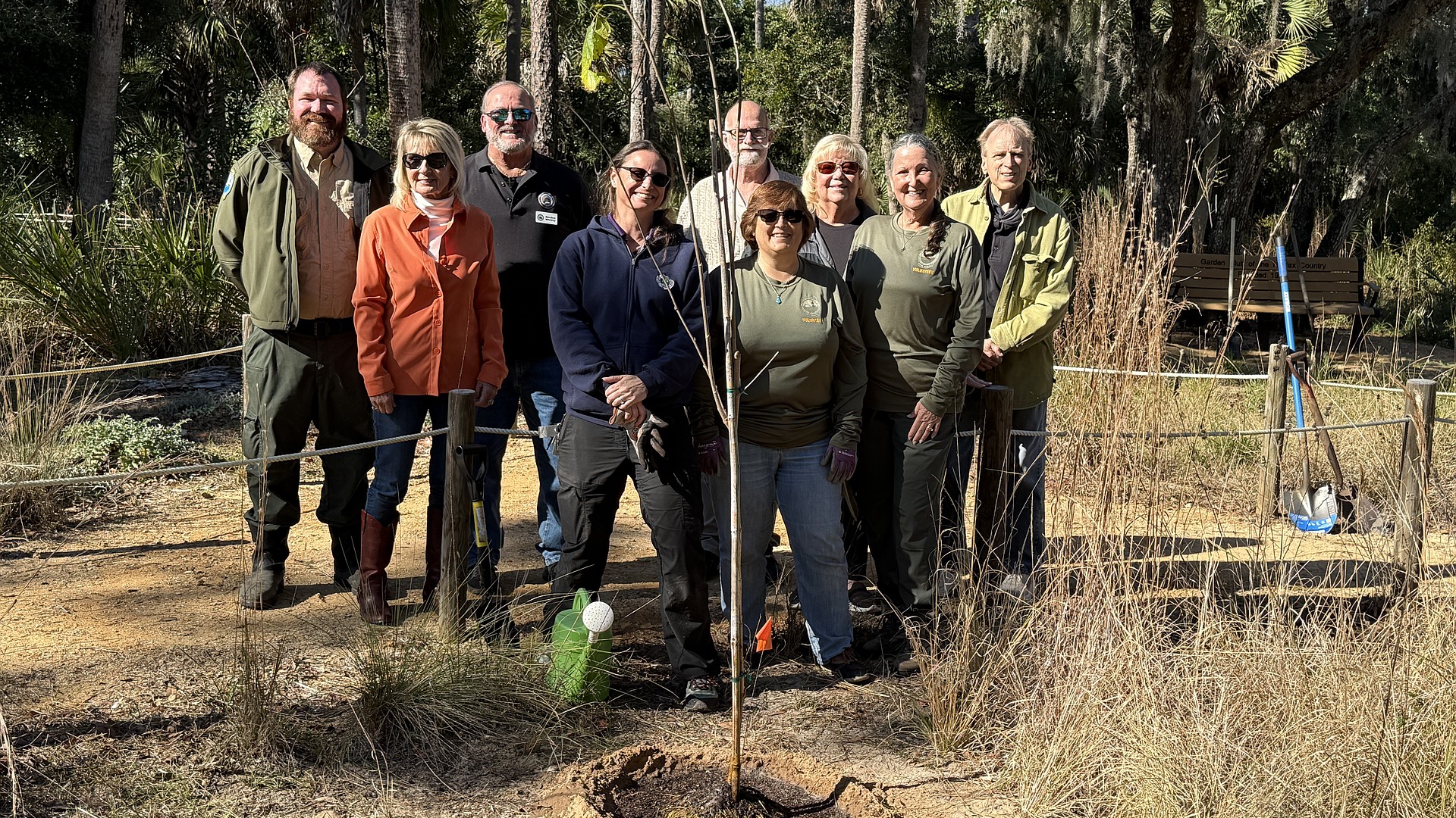 Friends of the Tomoka Basin State Parks plant new native tree on ...