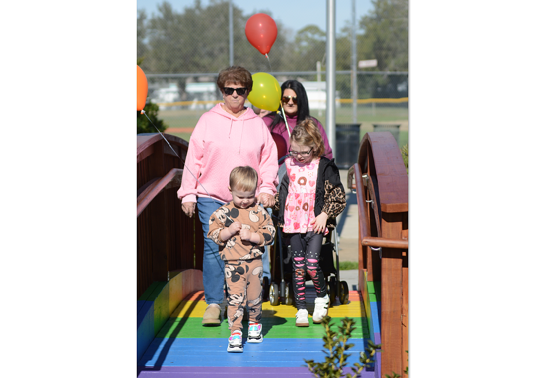 S.M.A.R.T., Palm Coast unveil new Rainbow Bridge commemorating family ...