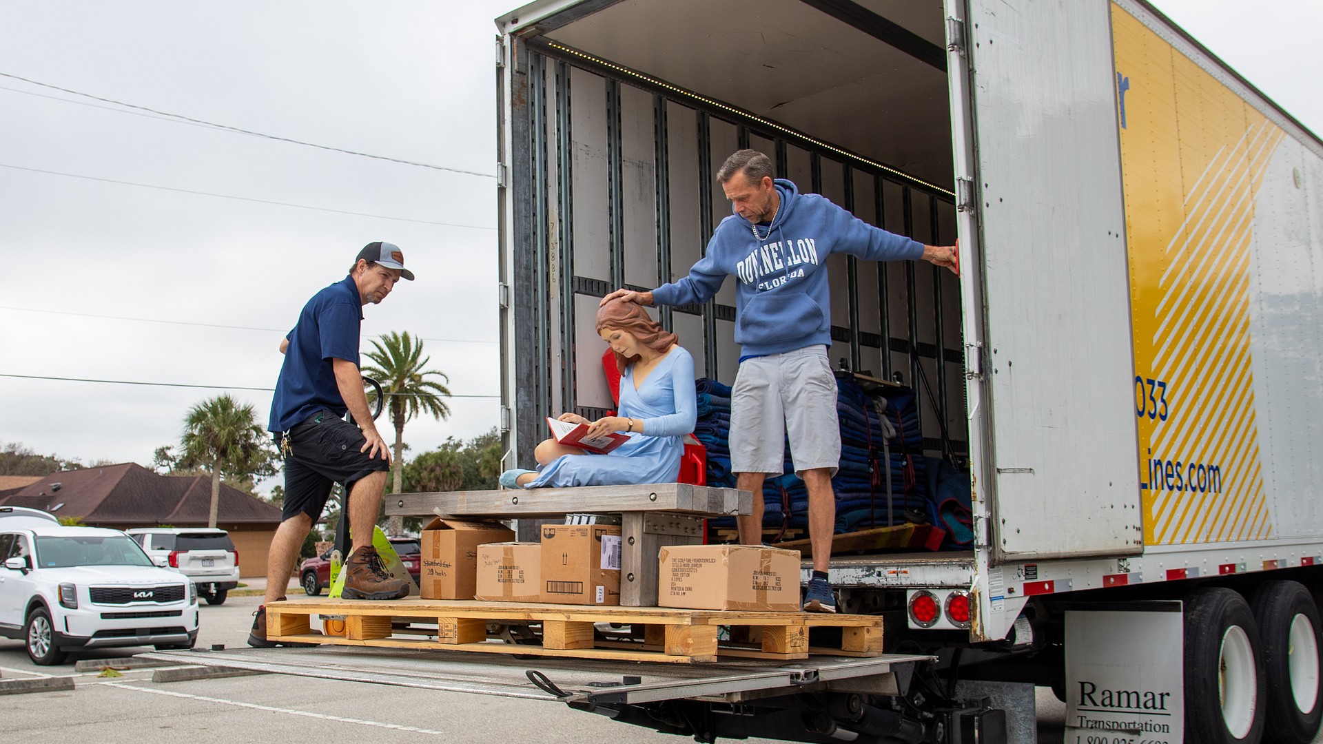 Art on the town: New Seward Johnson sculpture tour installed in Ormond ...