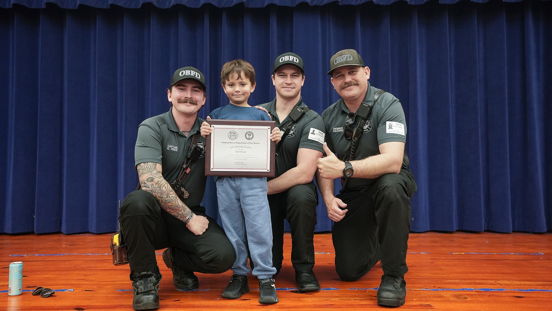 Young hero: Ormond Beach boy receives life saving award for helping ...