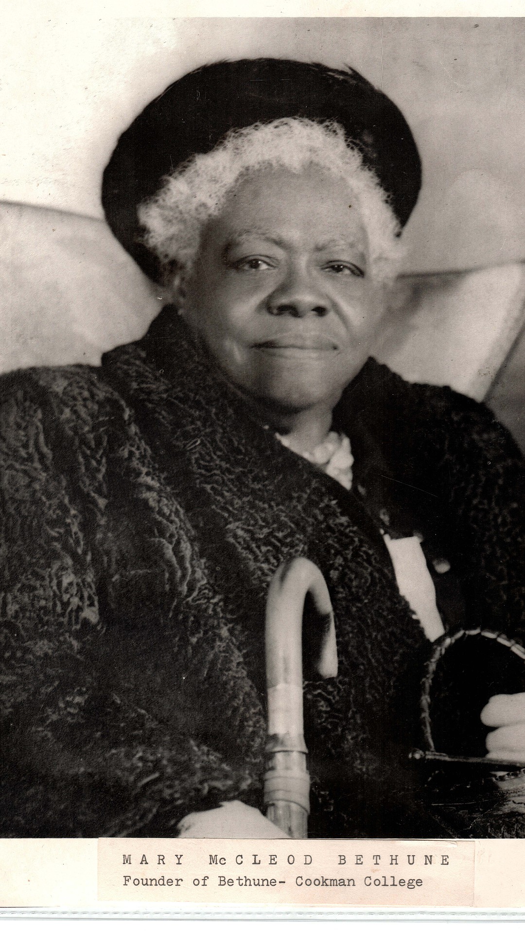 Mary McLeod Bethune cane to be featured at Obama Presidential Center ...