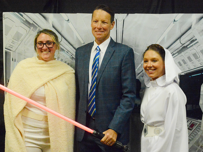 Love takes a galactic turn at Flagler Clerk’s Star Wars–themed wedding ...