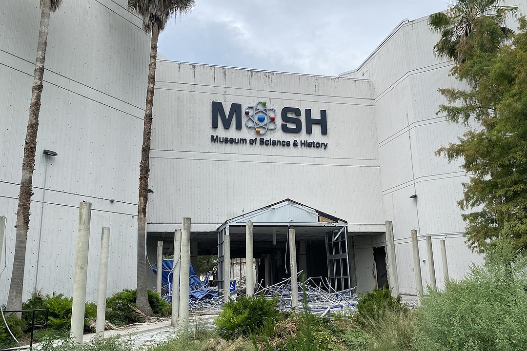 Demolition underway on MOSH | Jax Daily Record