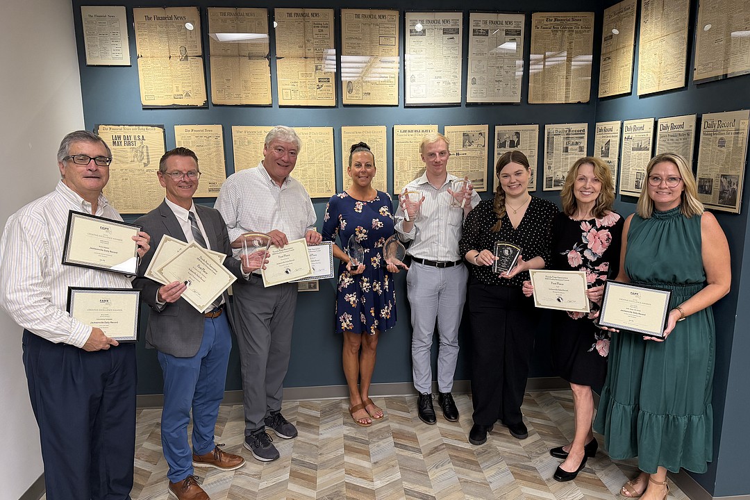 Jacksonville Daily Record takes top honors in government reporting, ad ...