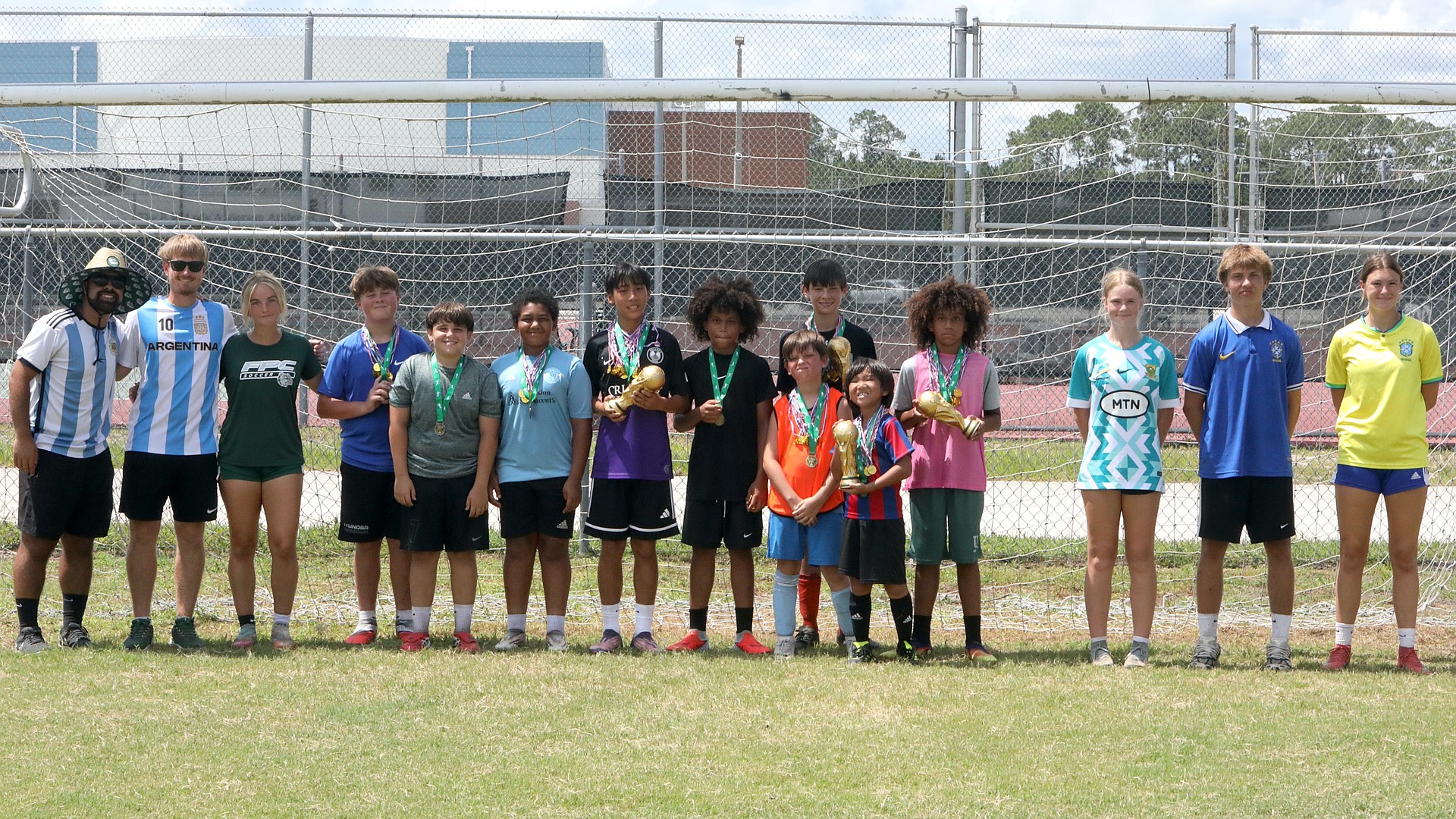 Flagler Palm Coast Youth Soccer Camp featured World Cup-themed games ...